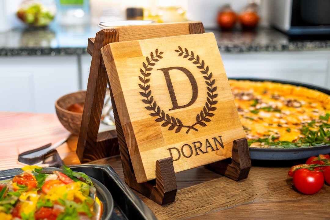Personalized Birch Wood Trivet | Custom Monogrammed Butcher Block - Etsy