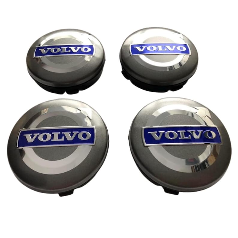 Volvo 4pcs set Wheel Center Hub Caps Volvo 64mm 2.52 Inch Gray - Etsy