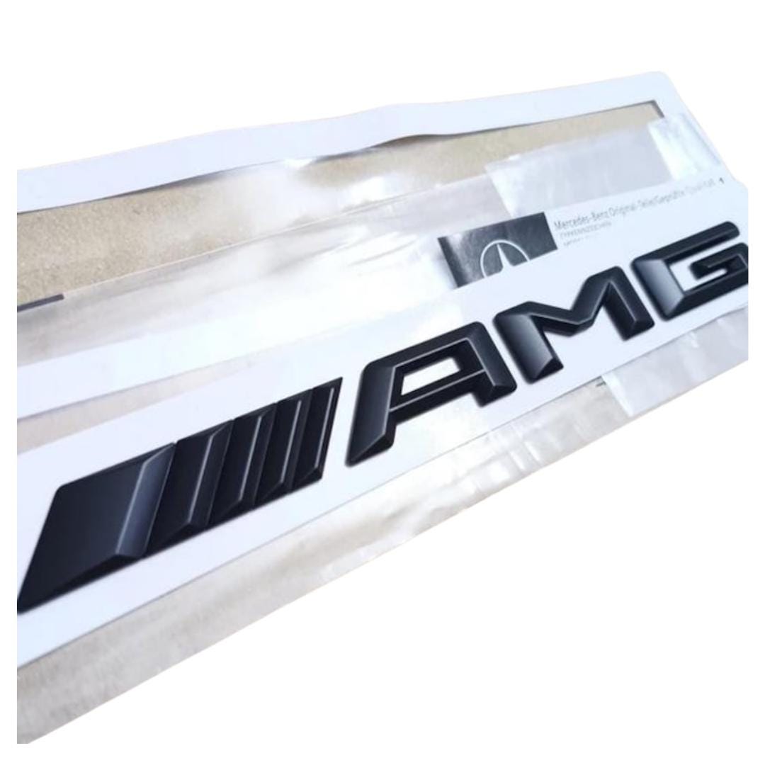 AMG Emblem Sticker for Mercedes 190 X 20mm Black Matte Abs - Etsy