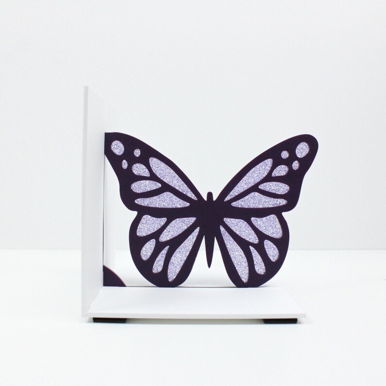 Butterfly Bookend Svg File, Laser Ready Cut, Glowforge File, Butterfly ...