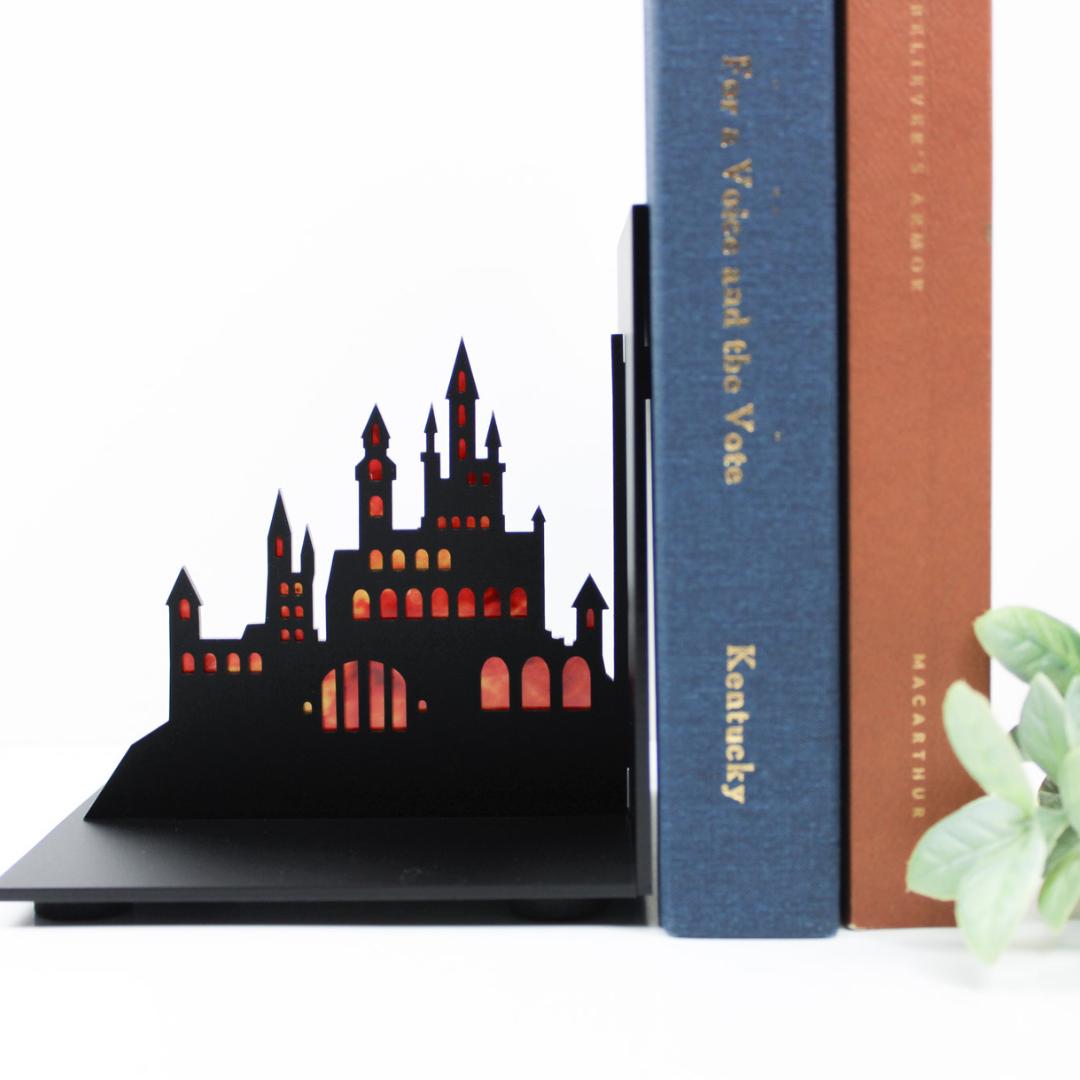 Castle Bookend Svg File, Laser Ready Cut, Glowforge File, Castle ...