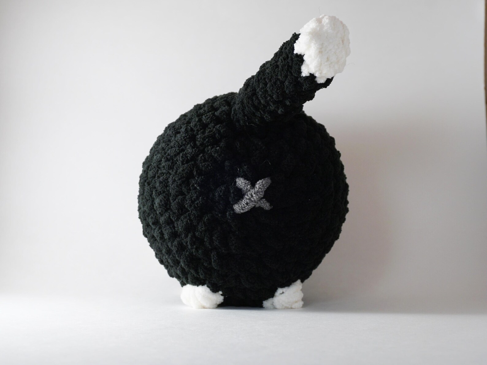 Crochet Tuxedo Cat | Medium Handmade Plushie - Etsy