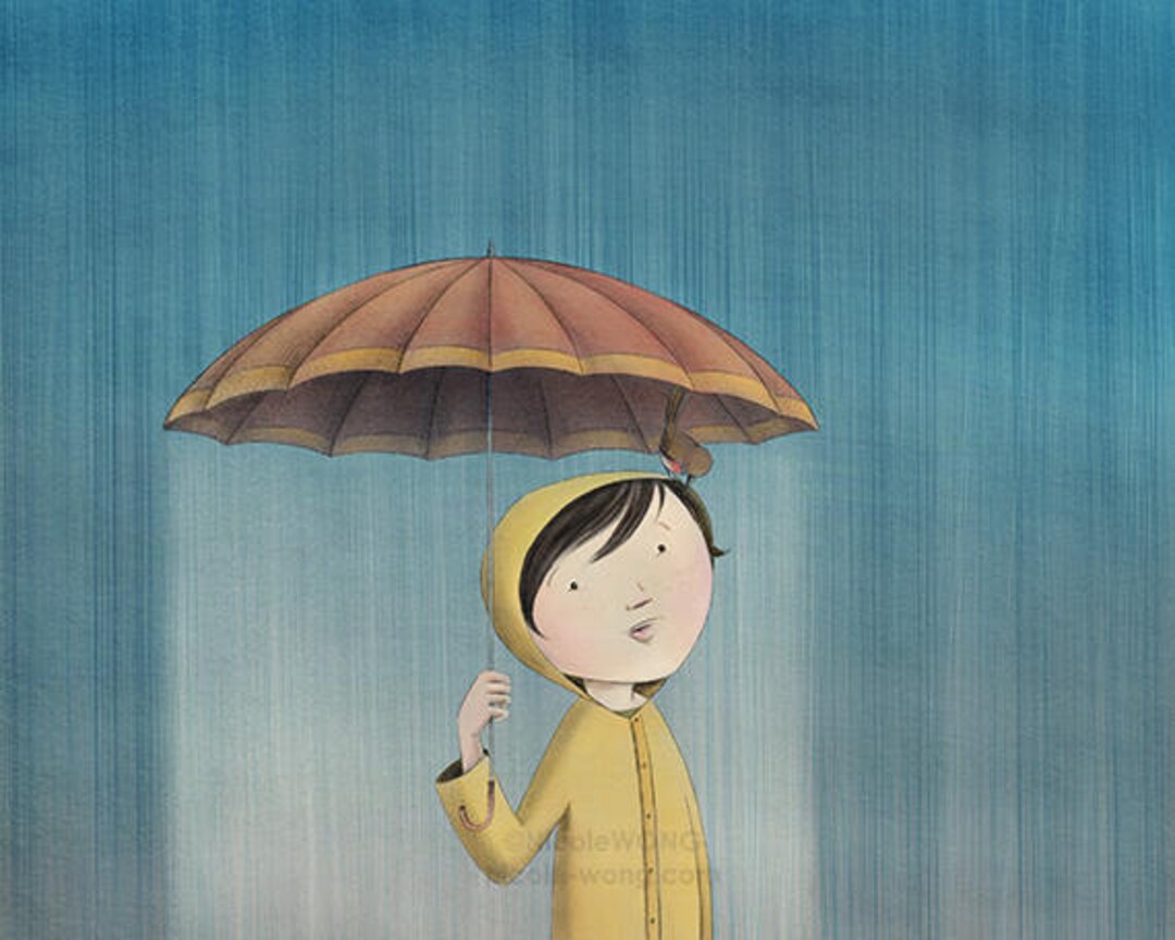 8x10 Print -- April Rain - Etsy