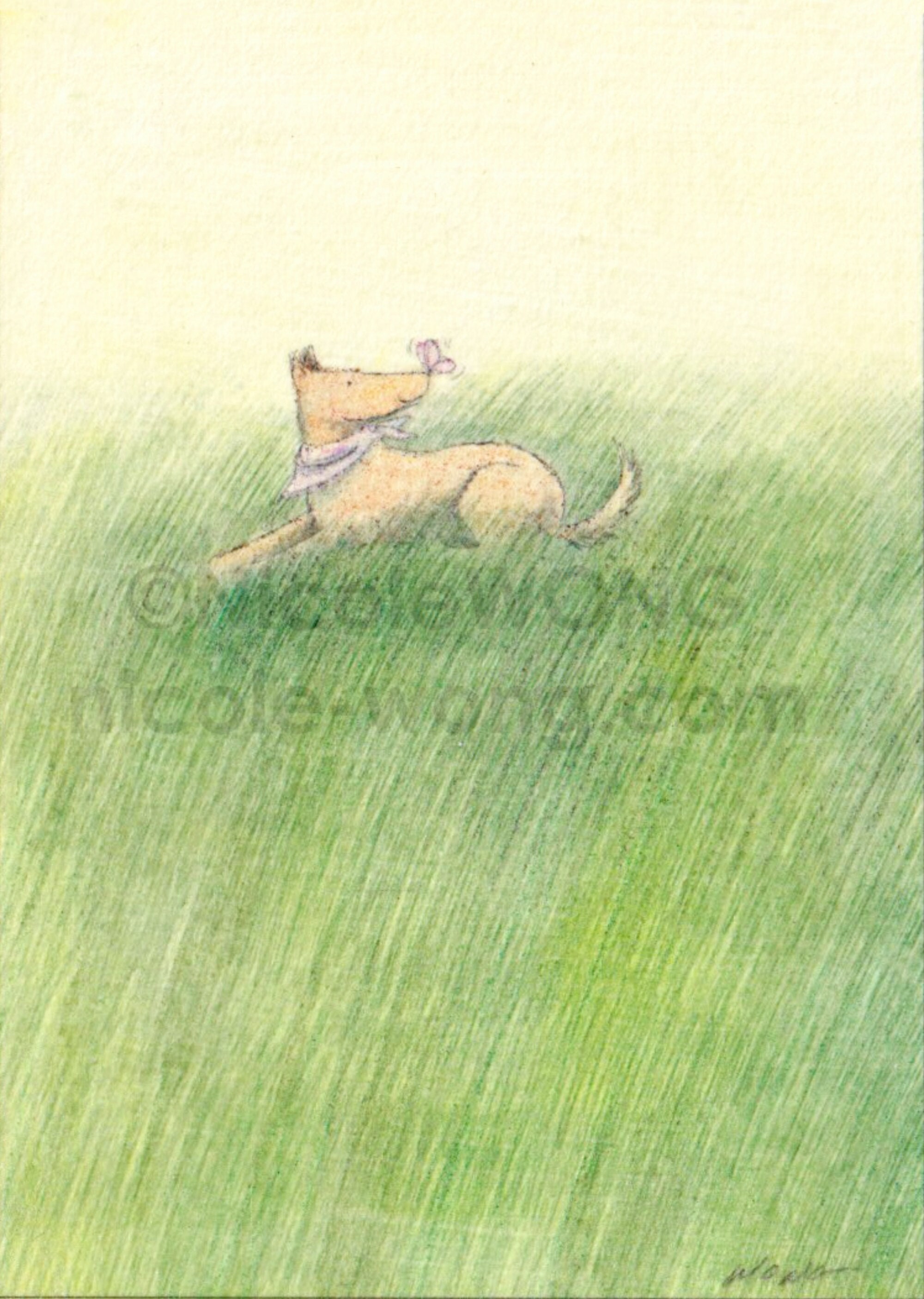 Original ACEO Drawing and Painting Butterfly Days - Etsy