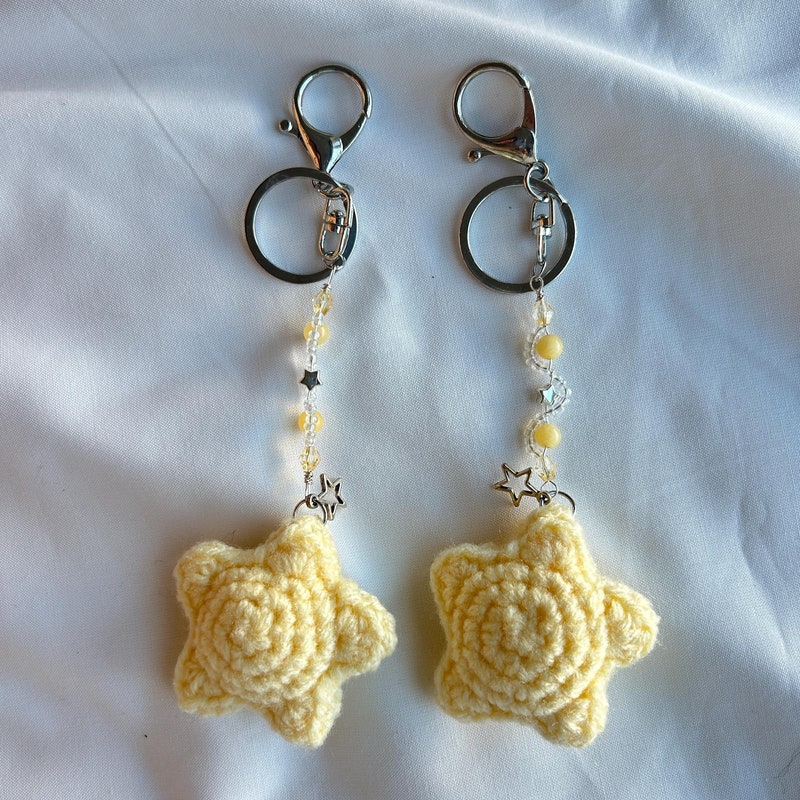 Star Keychain - Etsy