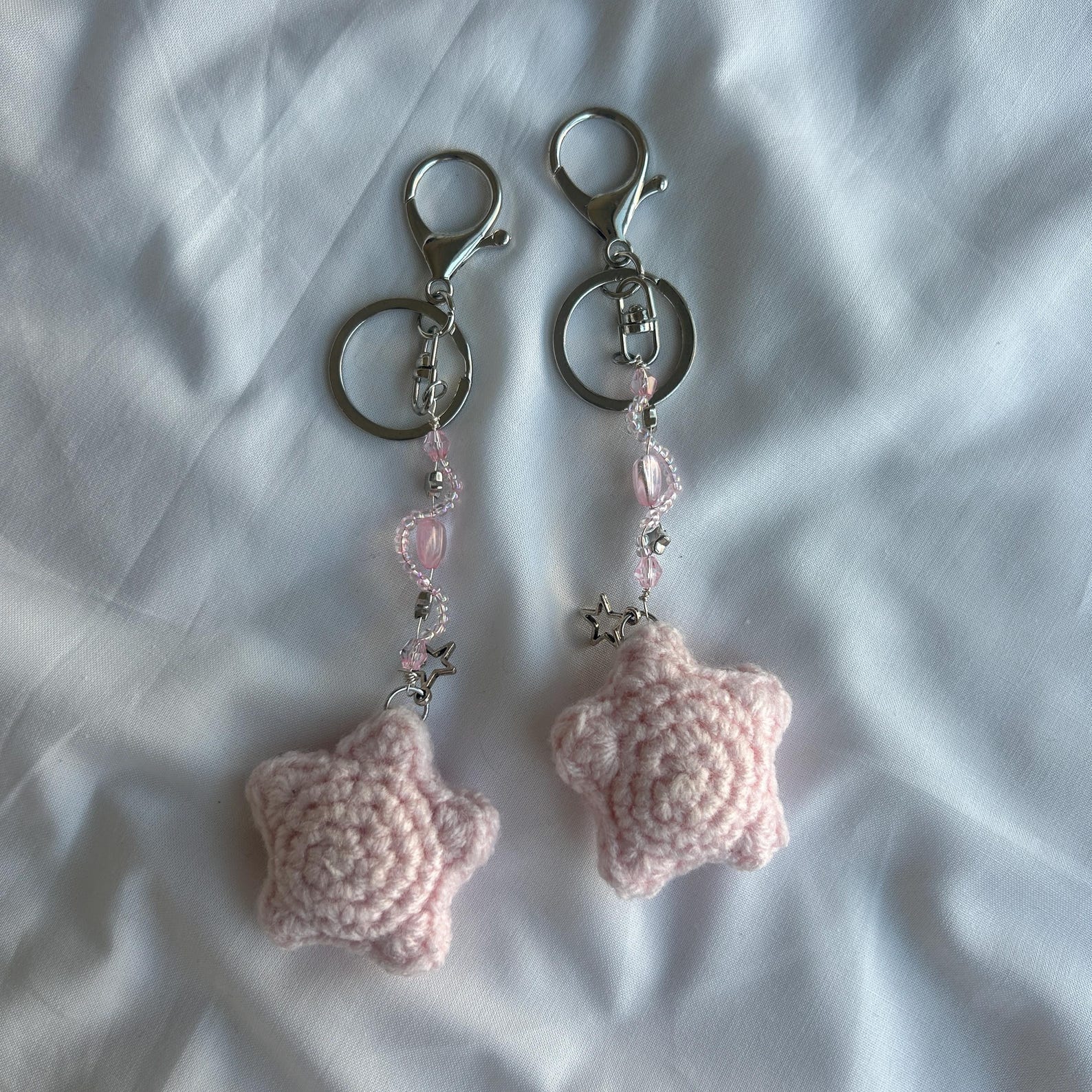 Crochet Star Keychain - Etsy Canada