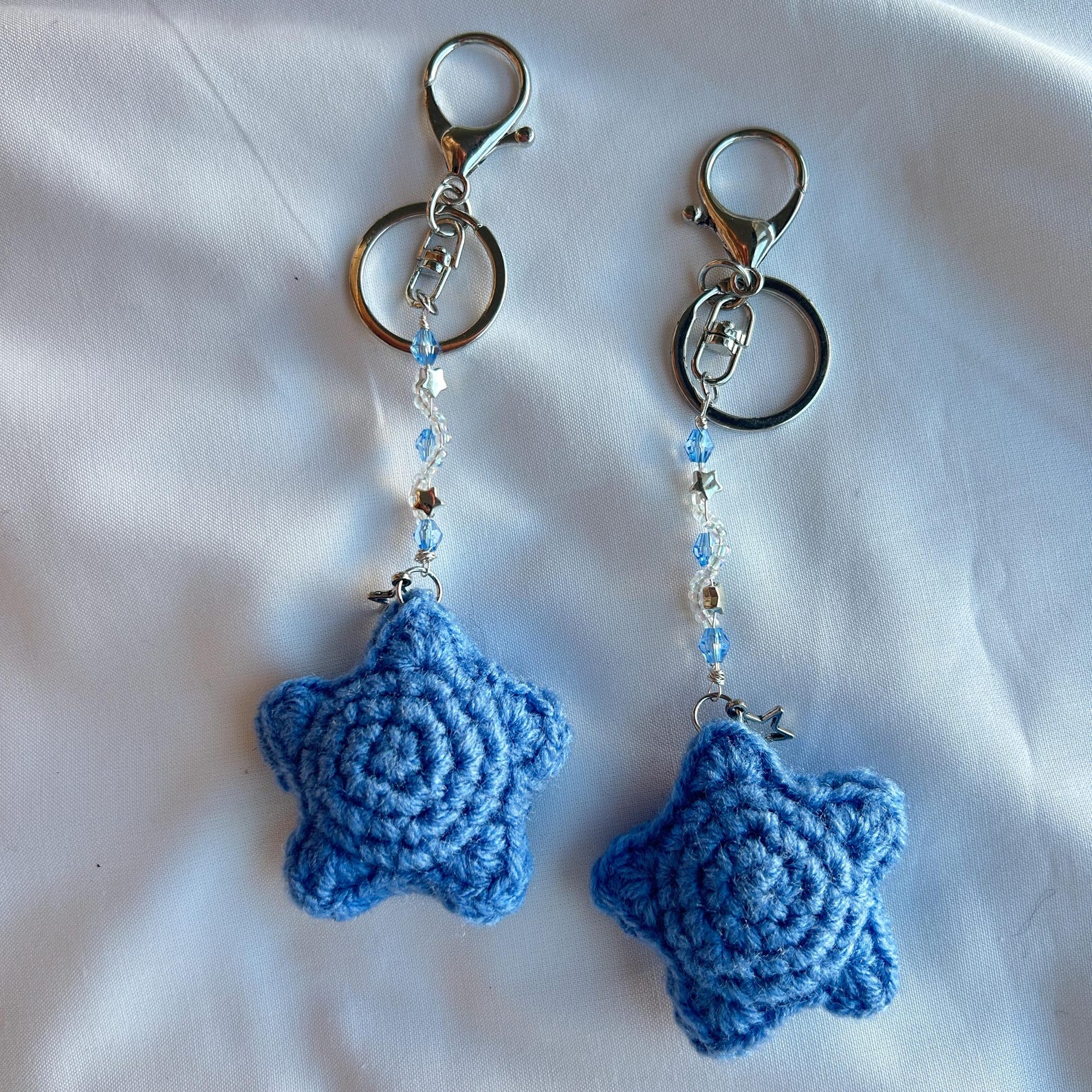 Crochet Star Keychain - Etsy Canada