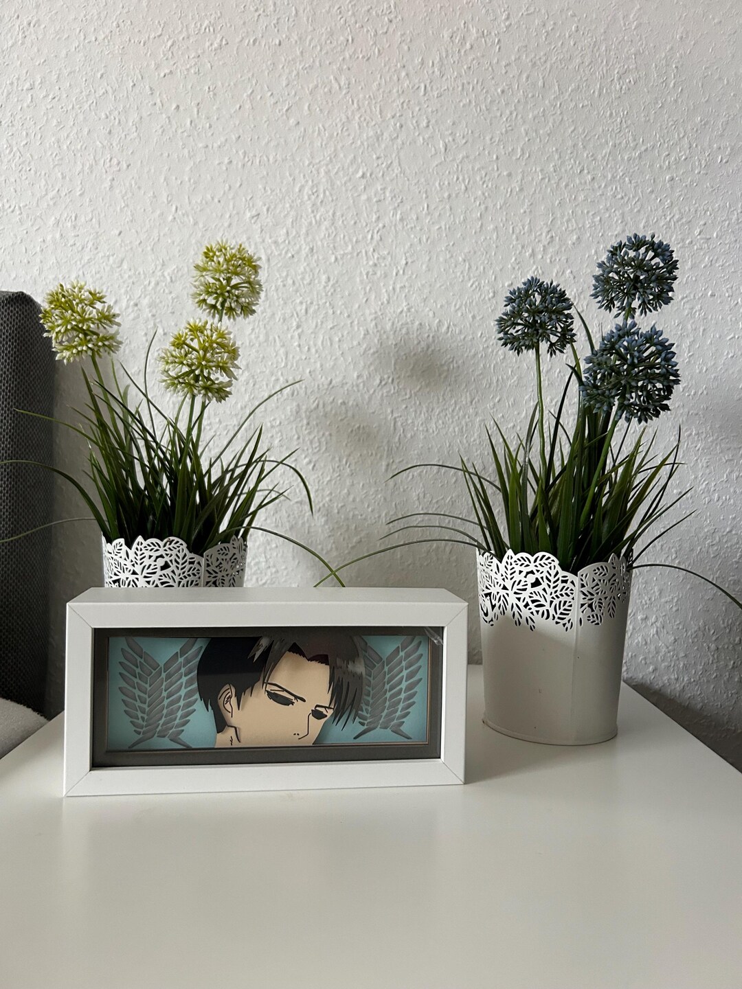 Anime Table Lamp Attack on Titan - Etsy