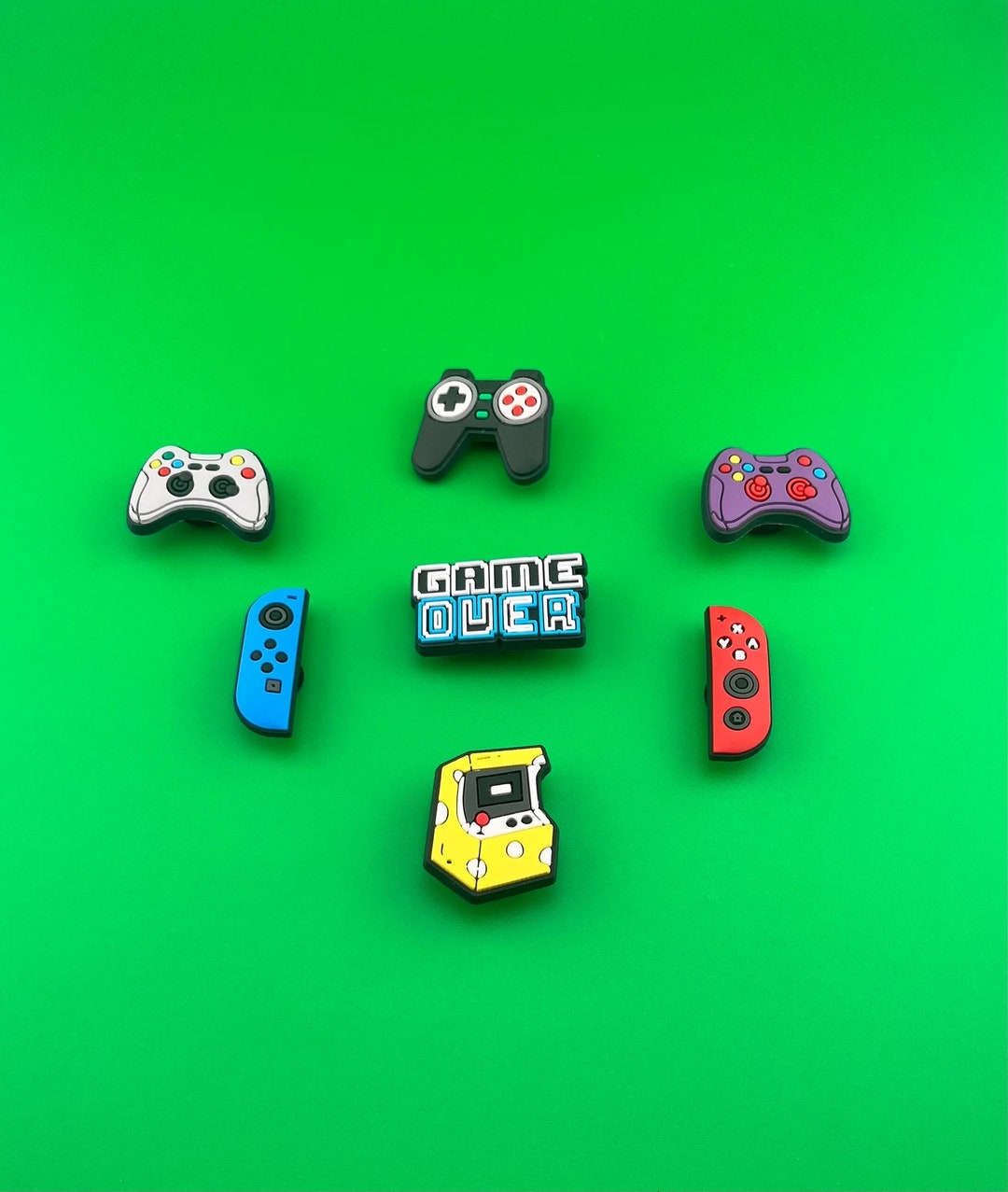 Colorful Video Game Controller Shoe Charm: Gamer Party Gifts, Whimsical ...