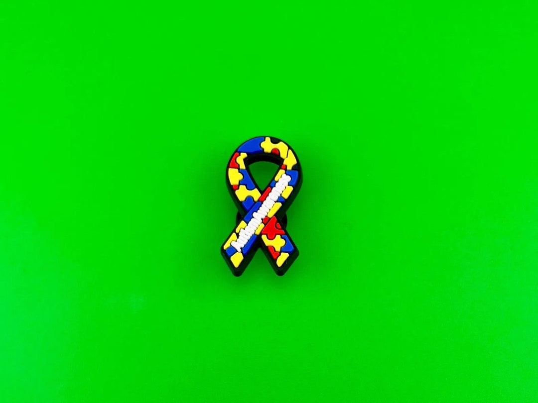 Autism Awareness Ribbon Shoe Charm: Perfect Gift for Special Ed ...