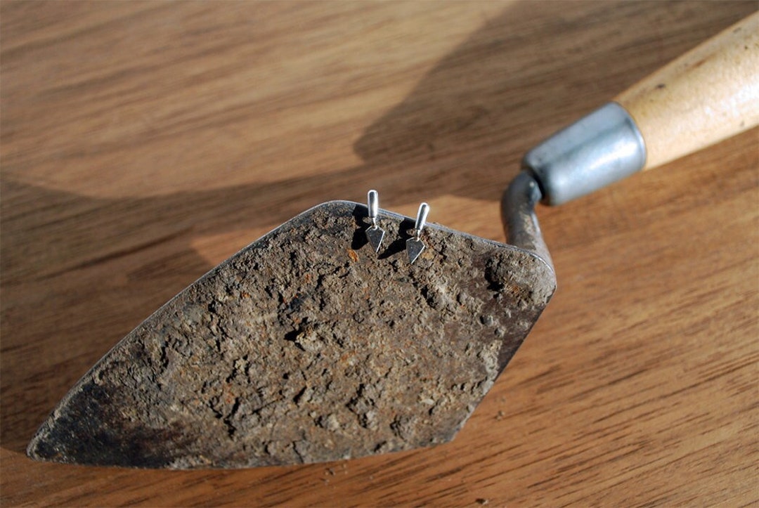 Tiny Trowel Earrings | Archaeology & Paleontology Jewelry ...