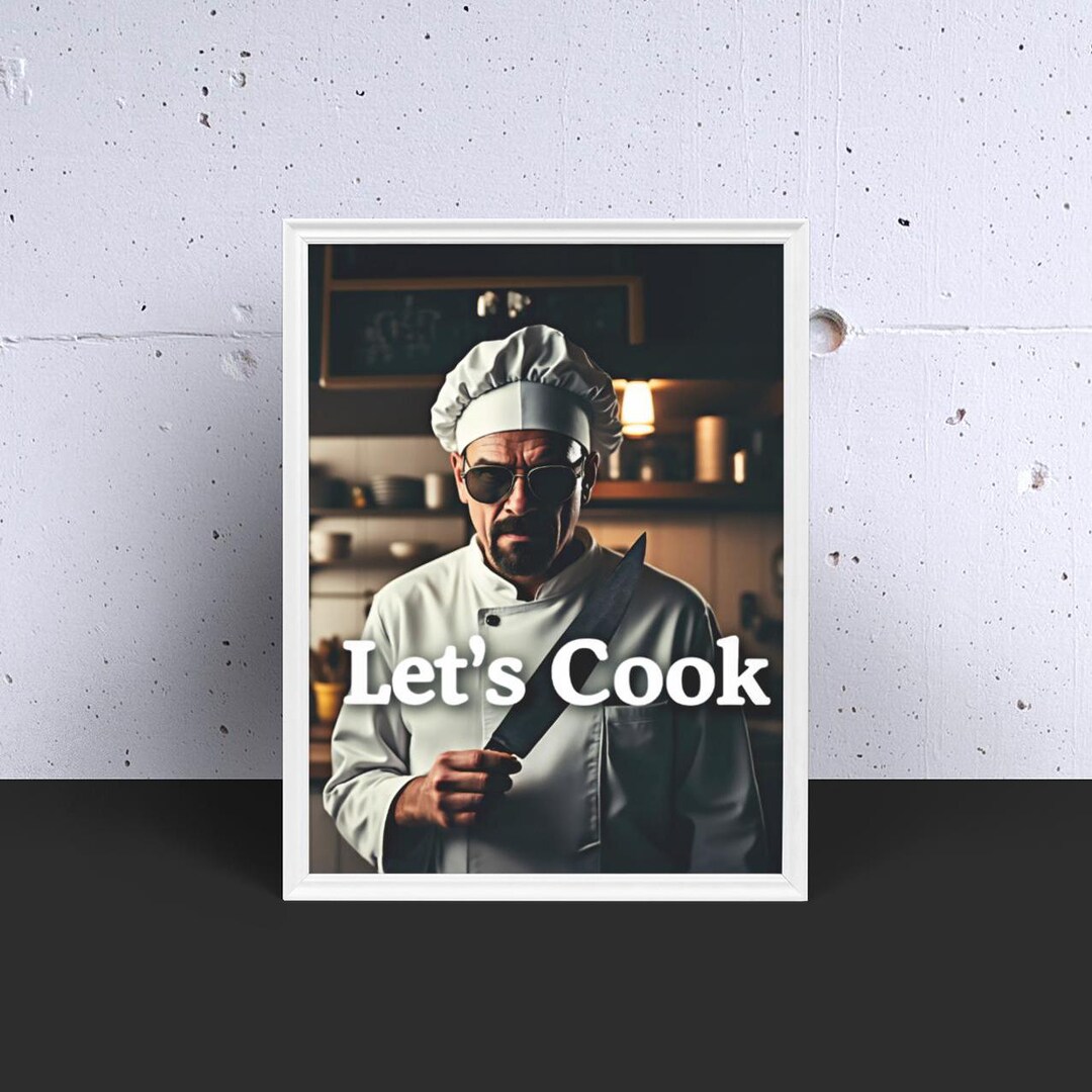 Let's Cook - Chef Pop Culture Art Digital Download - Etsy