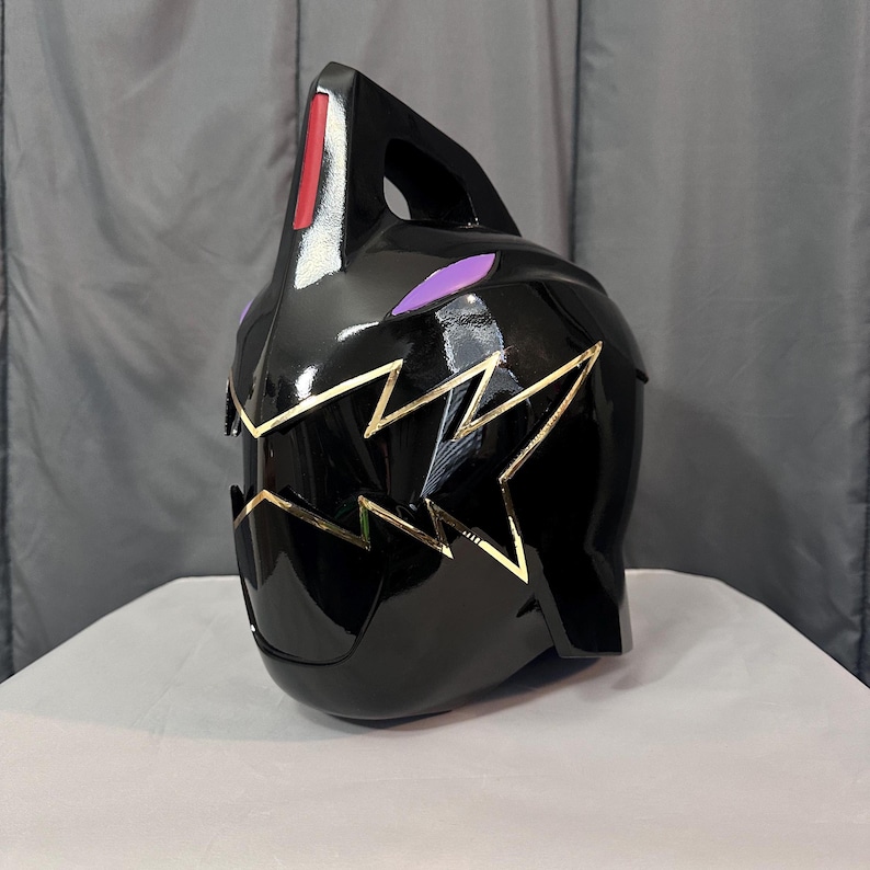 Power Rangers Dino Thunder Black Ranger Helmet - Etsy
