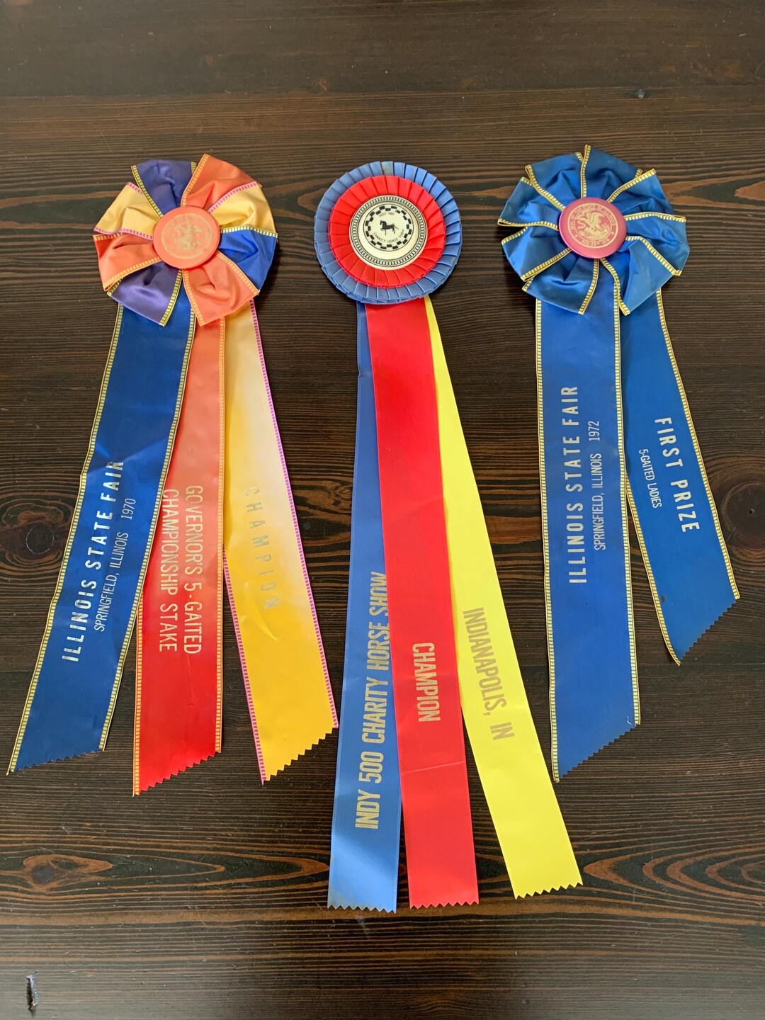 County Fair Horse Show Ribbons - Etsy