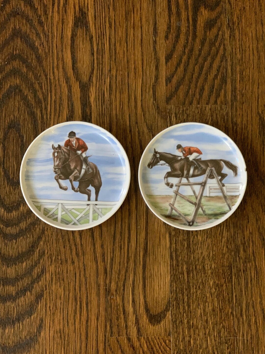 Set of Two Kaiser Equestrian Plates/coasters - Etsy