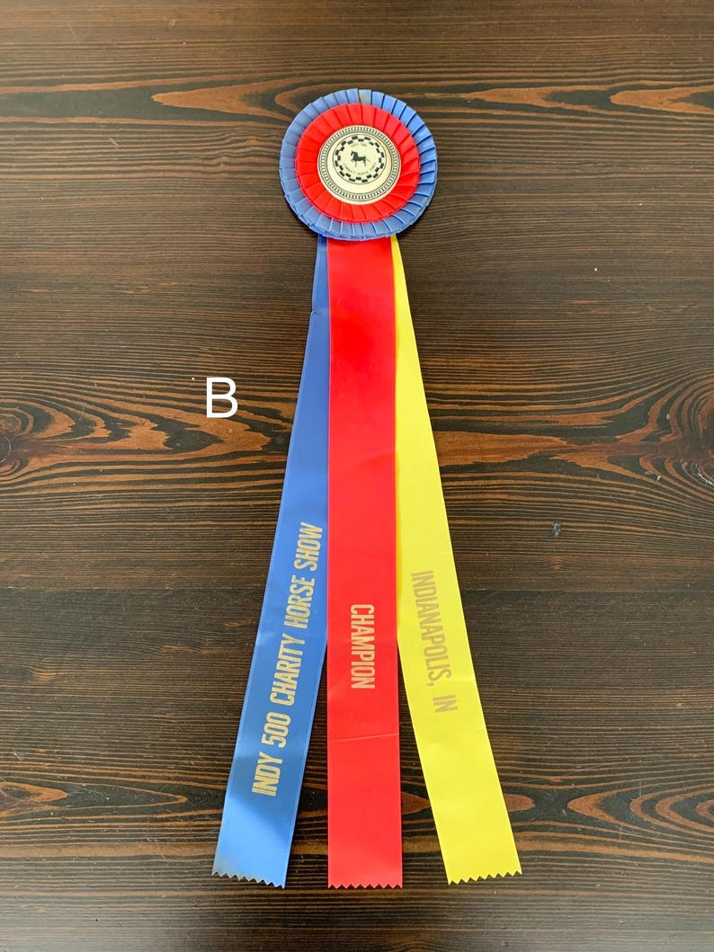 County Fair Horse Show Ribbons - Etsy