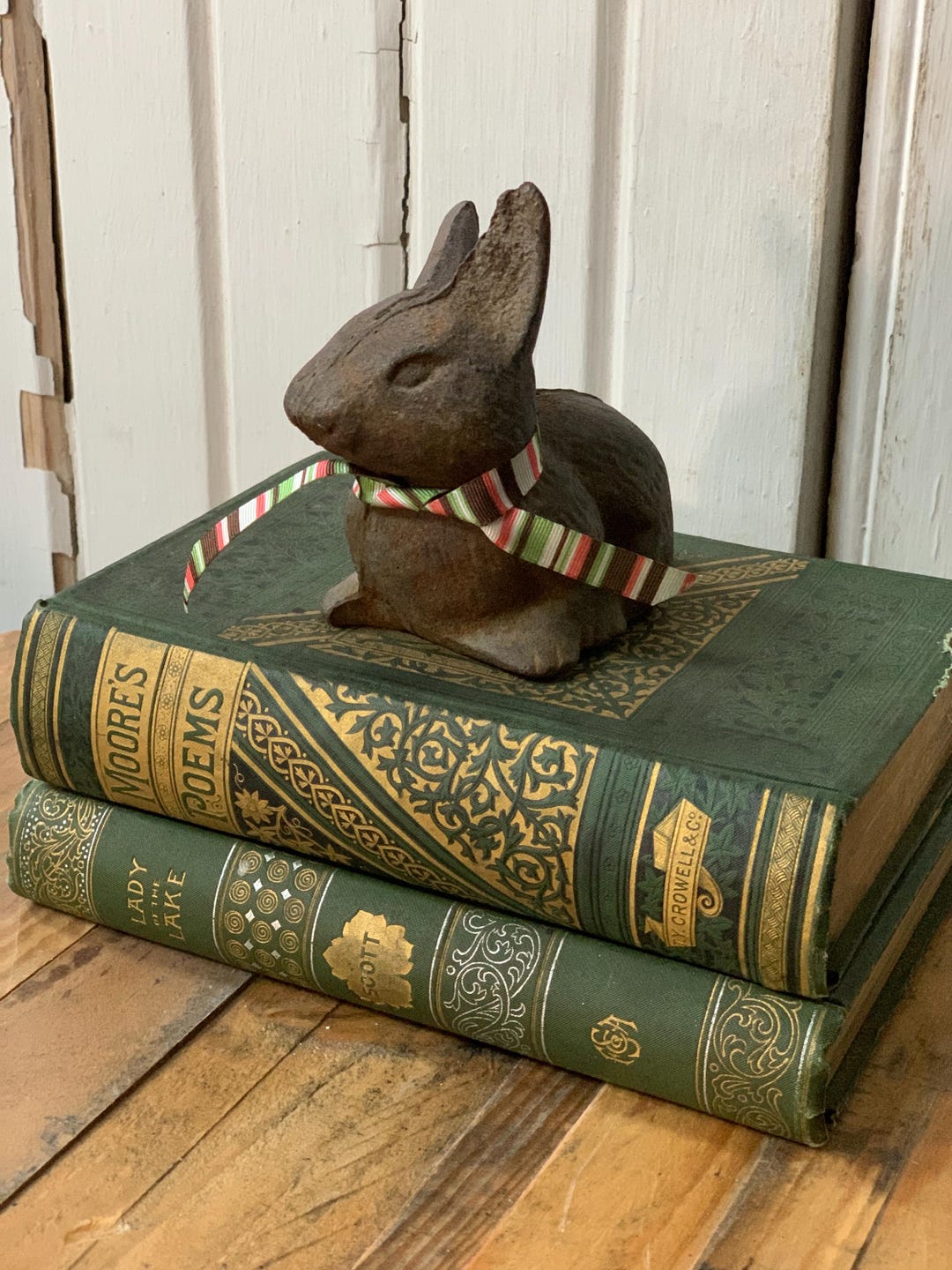 Cast Iron Bunny Rabbit - Etsy