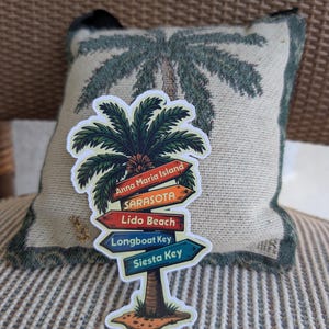 Sarasota, Lido Key,anna Maria Island Siesta Key Signpost Decal Sticker ...