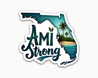 Anna Maria Island Sticker AMI Strong - Etsy