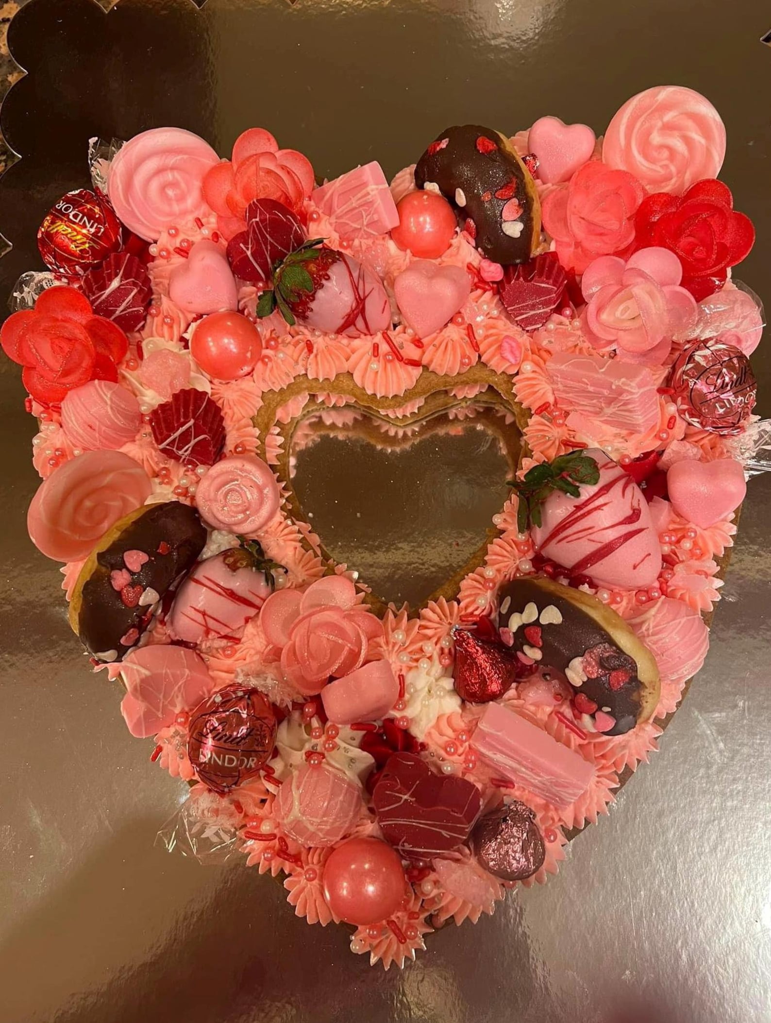 Heart Shaped Biscuit Cake - Etsy