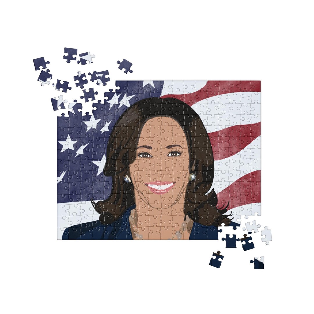 Kamala Harris Jigsaw Puzzle - Etsy