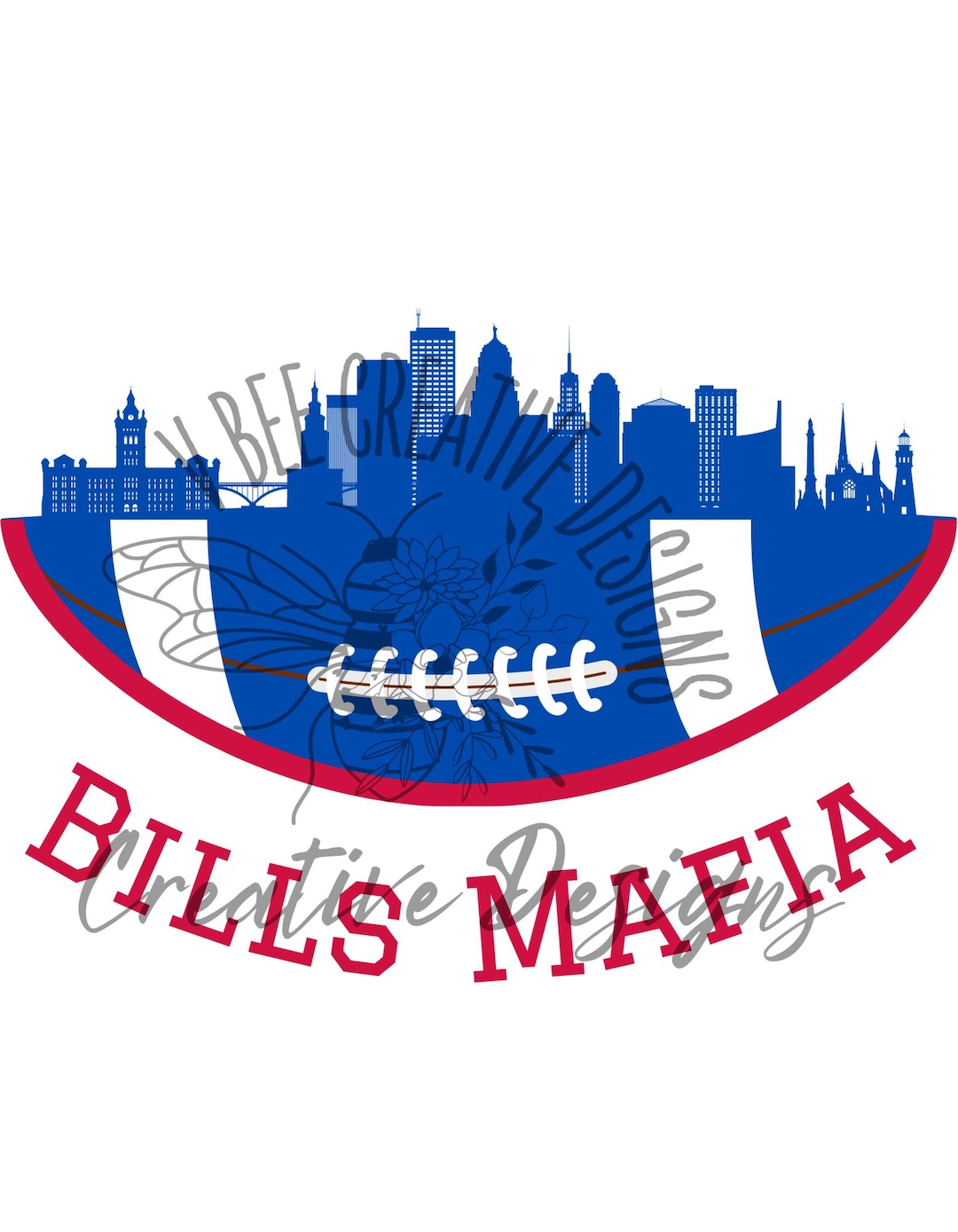 Bills Mafia: Football Team Spirit, Cricut File - Etsy UK