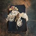 Stack of Three Small Antique Bibles-rustic and Very Old With Antique ...