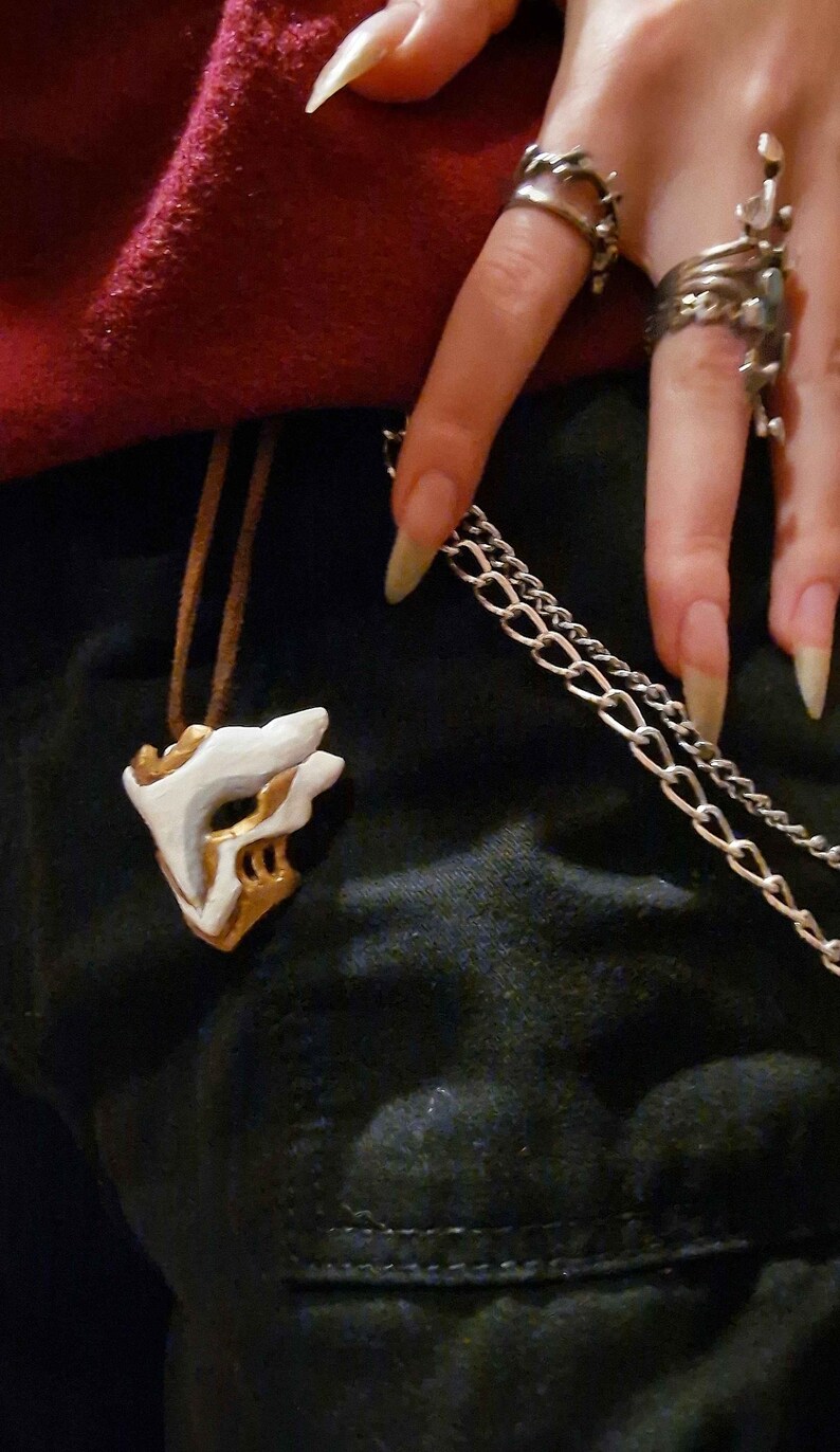 Arcane Ekko Owl Mask Necklace/keychain League of Legends Polymer Clay ...