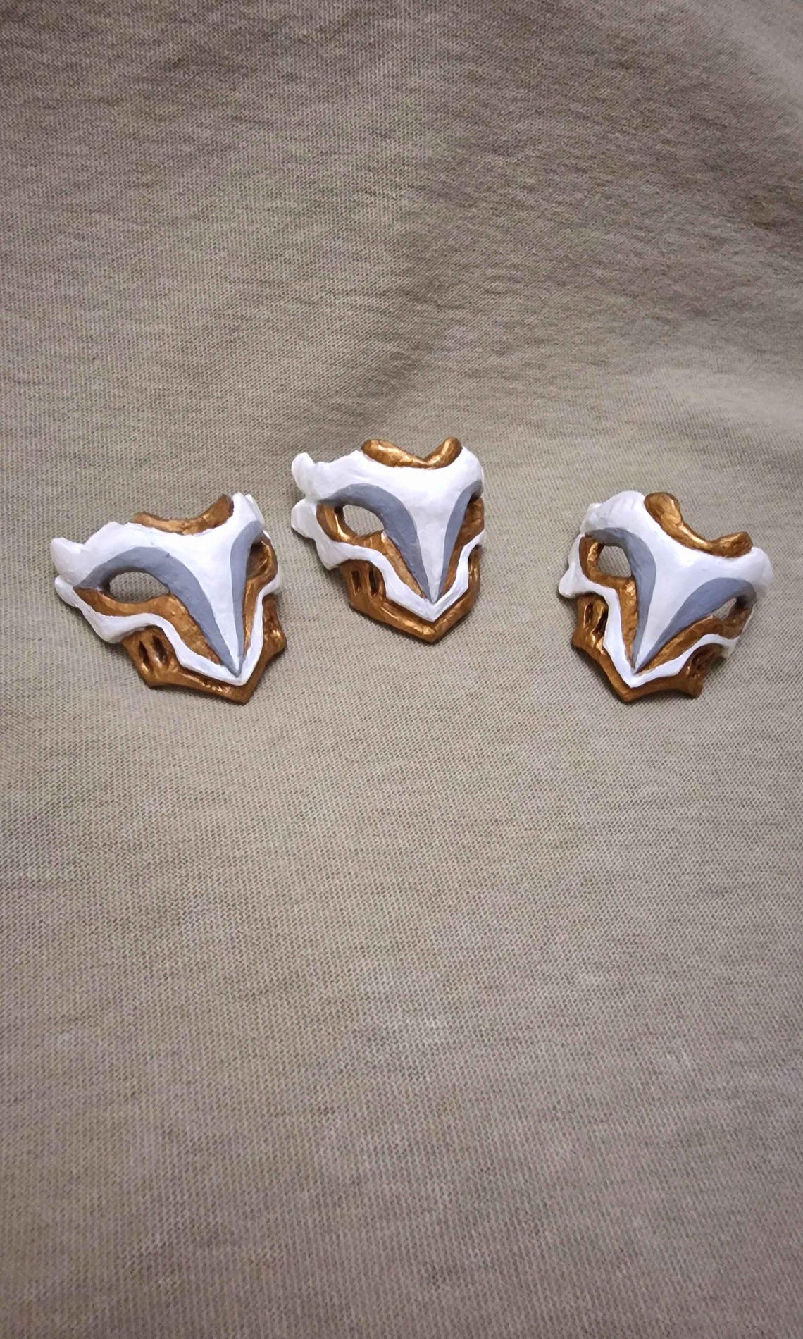 Arcane Ekko Owl Mask Necklace/keychain League of Legends Polymer Clay ...