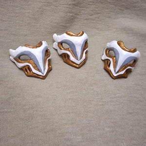 Arcane Ekko Owl Mask Necklace/keychain League of Legends Polymer Clay ...