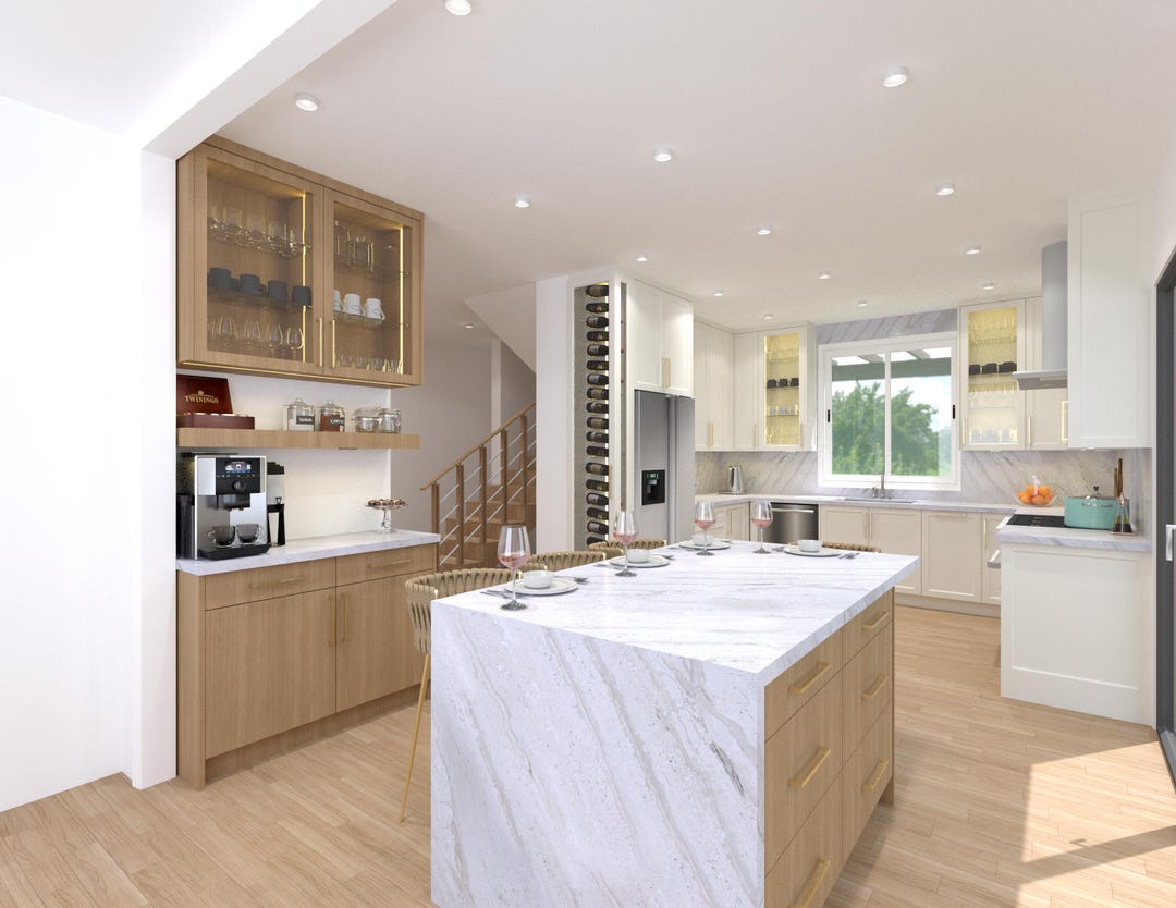 Kitchen Rendering Design, Custom Rendering Services, Custom Render ...