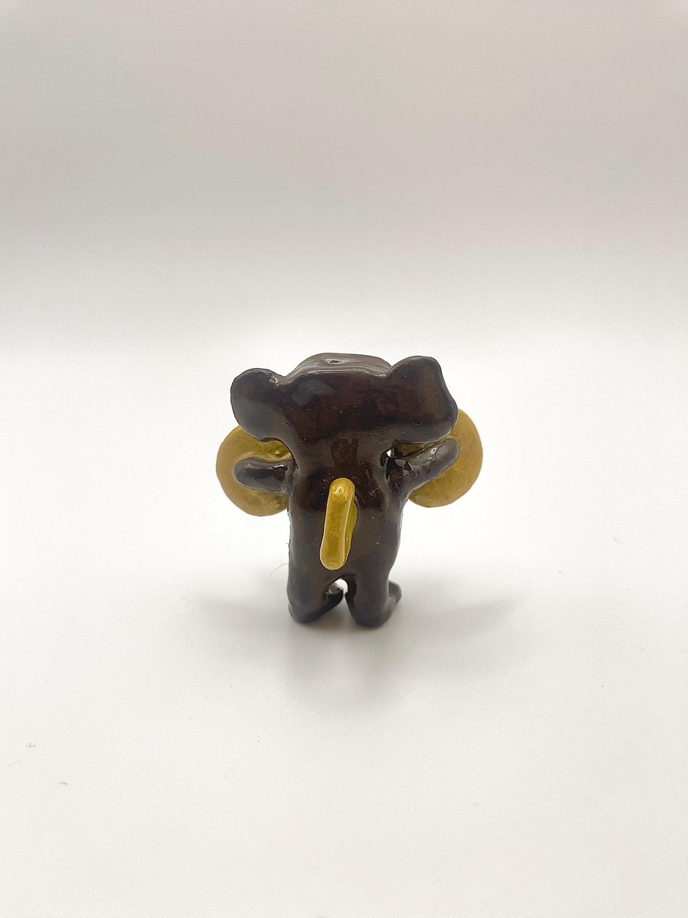 Handmade Arcane Wind up Monkey Air Dry Clay Keychain| Cute Tiny Clay ...