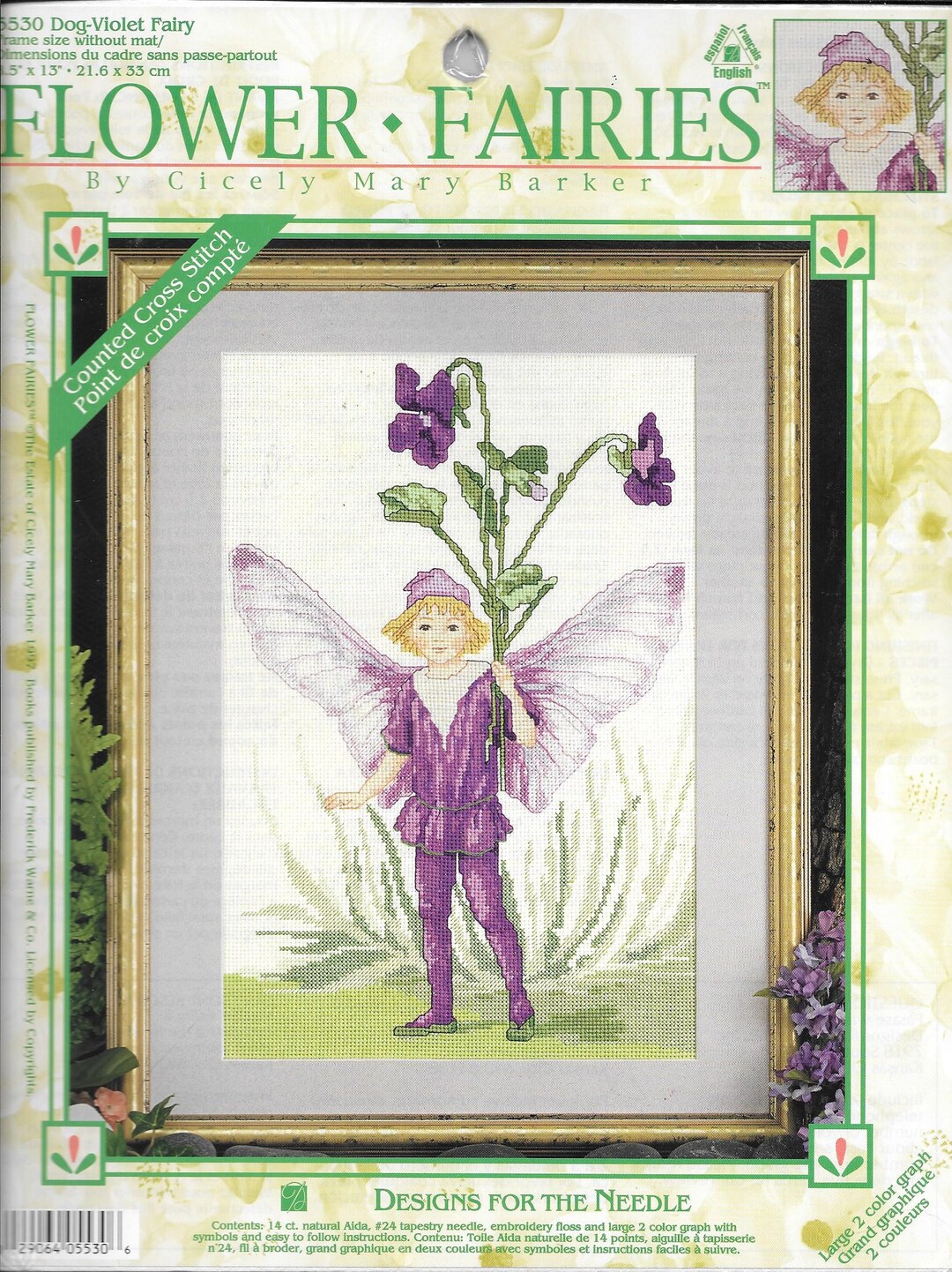 RARE Designs for the Needle dog-violet Fairy Flower Fairies by Cicley ...
