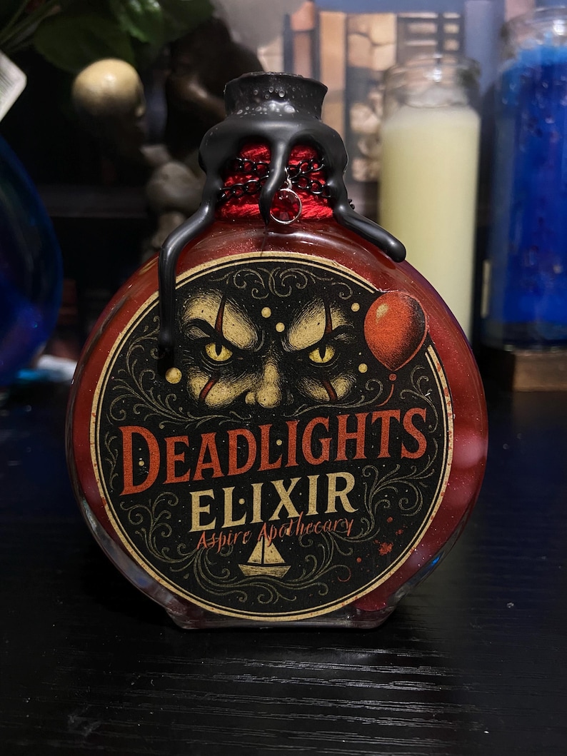 Pennywise Deadlights Elixir Potion Bottle | Horror Halloween Decor - Etsy