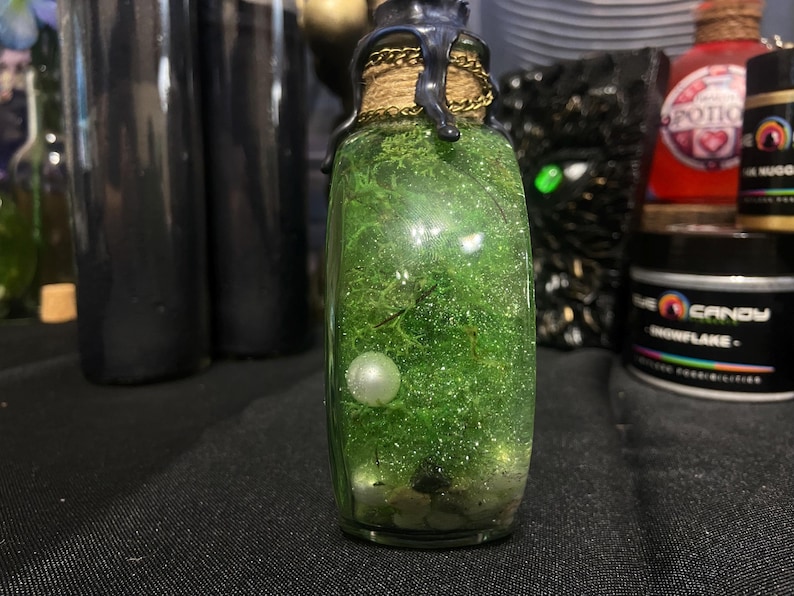 Kraken's Lair Potion Handcrafted Seamoss, Pebbles, Wax Stamped Handmade ...