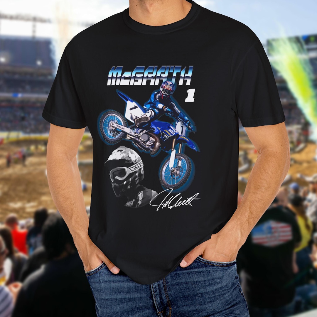 Jeremy Mcgrath Supercross Shirt - Vintage Supercross T-shirt, Retro ...