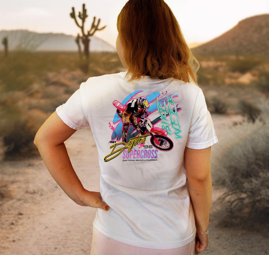 Unisex Jeremy Mcgrath 1996 Daytona SX Shirt - Vintage Supercross T ...
