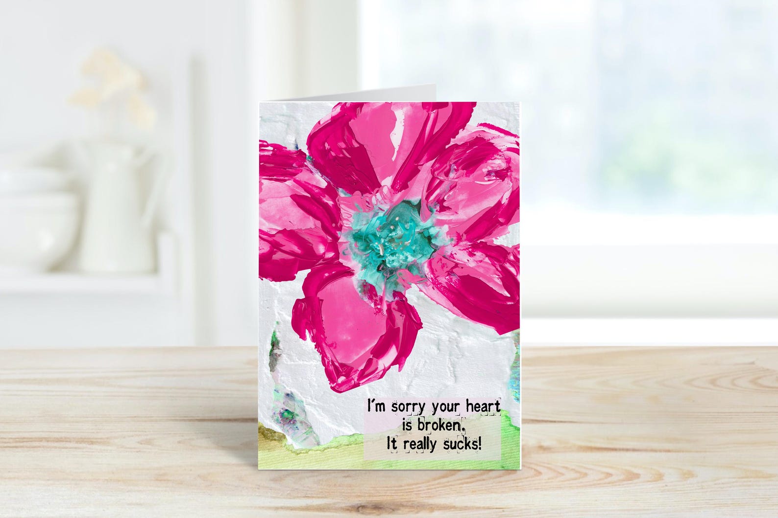 Digital Apology Card, Printable Card, Blank Greeting Card, Sorry Your ...