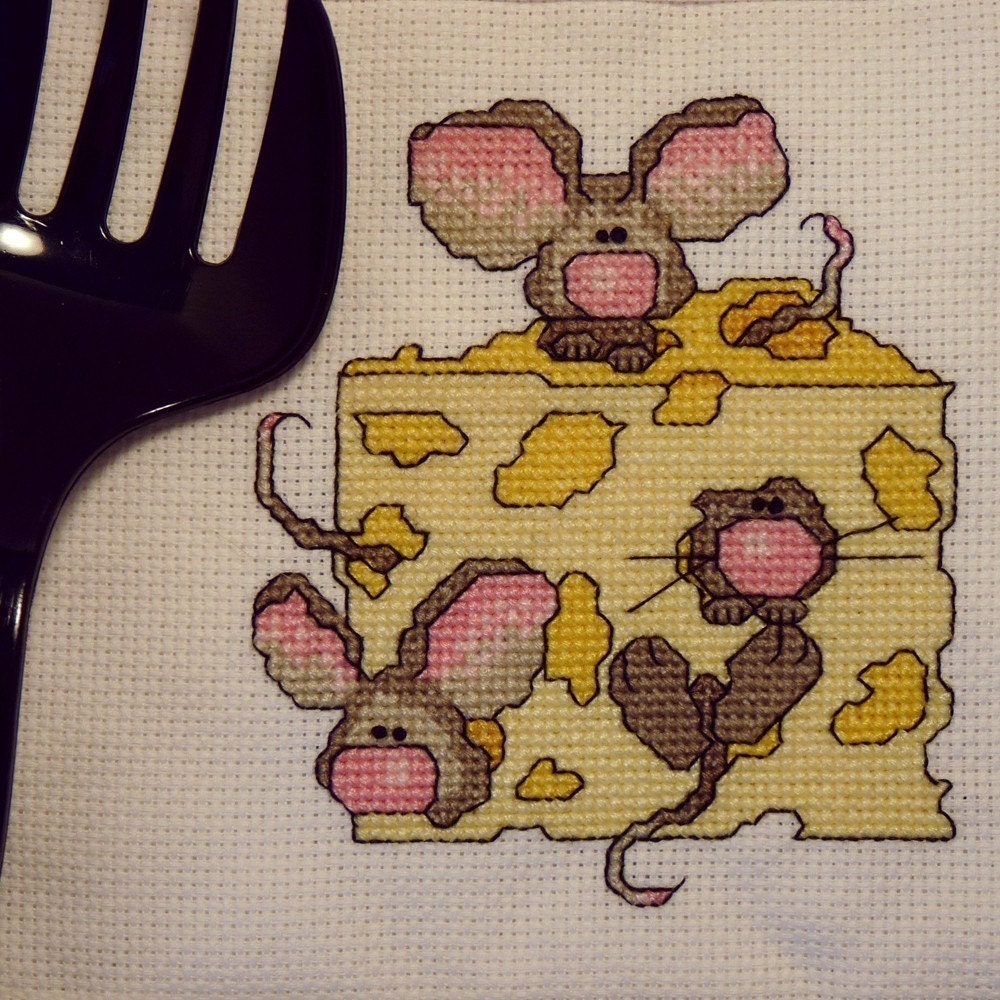 Say Cheese Cross Stitch Pattern - Etsy