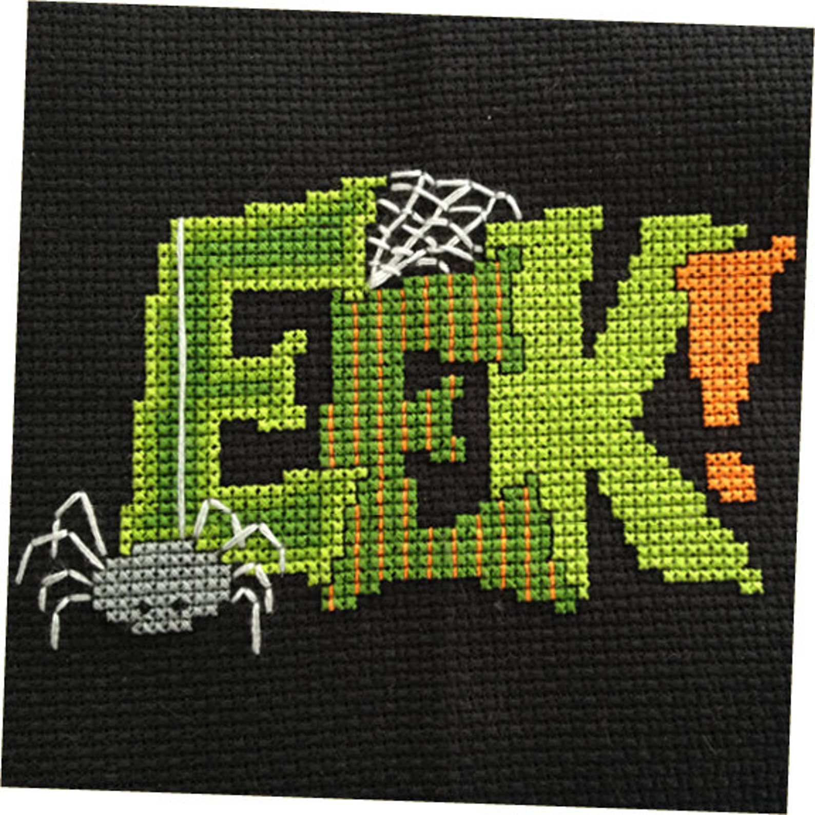 Boo! Eek! Ghost & Spider Cross Stitch Patterns - Etsy