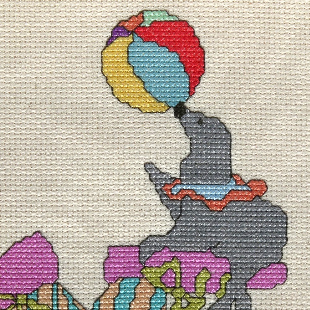 Tumbling Clown Cross Stitch Pattern - Etsy