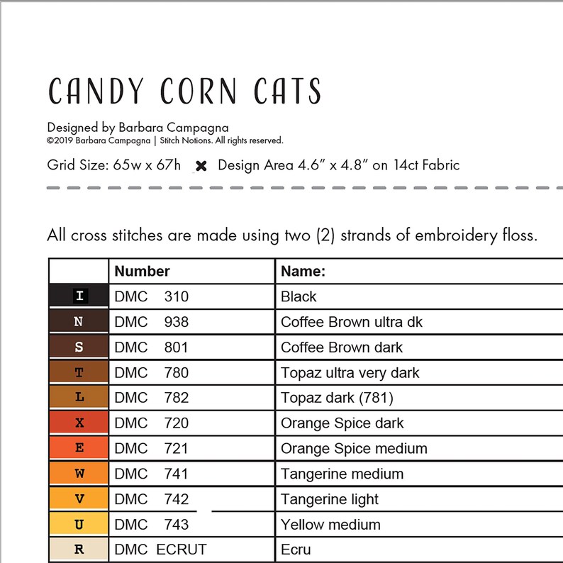 Candy Corn Cats - Etsy