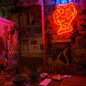 Custom UV Bar Neon Sign, Business Logo Neon Sign, Café Neon Sign, LED ...