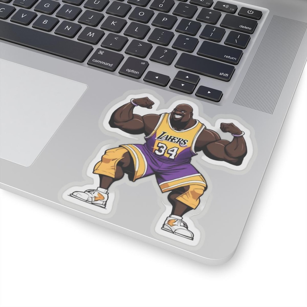 Shaquille Oneal Kiss-cut Stickers - Sports Fan Memorabilia, Basketball ...
