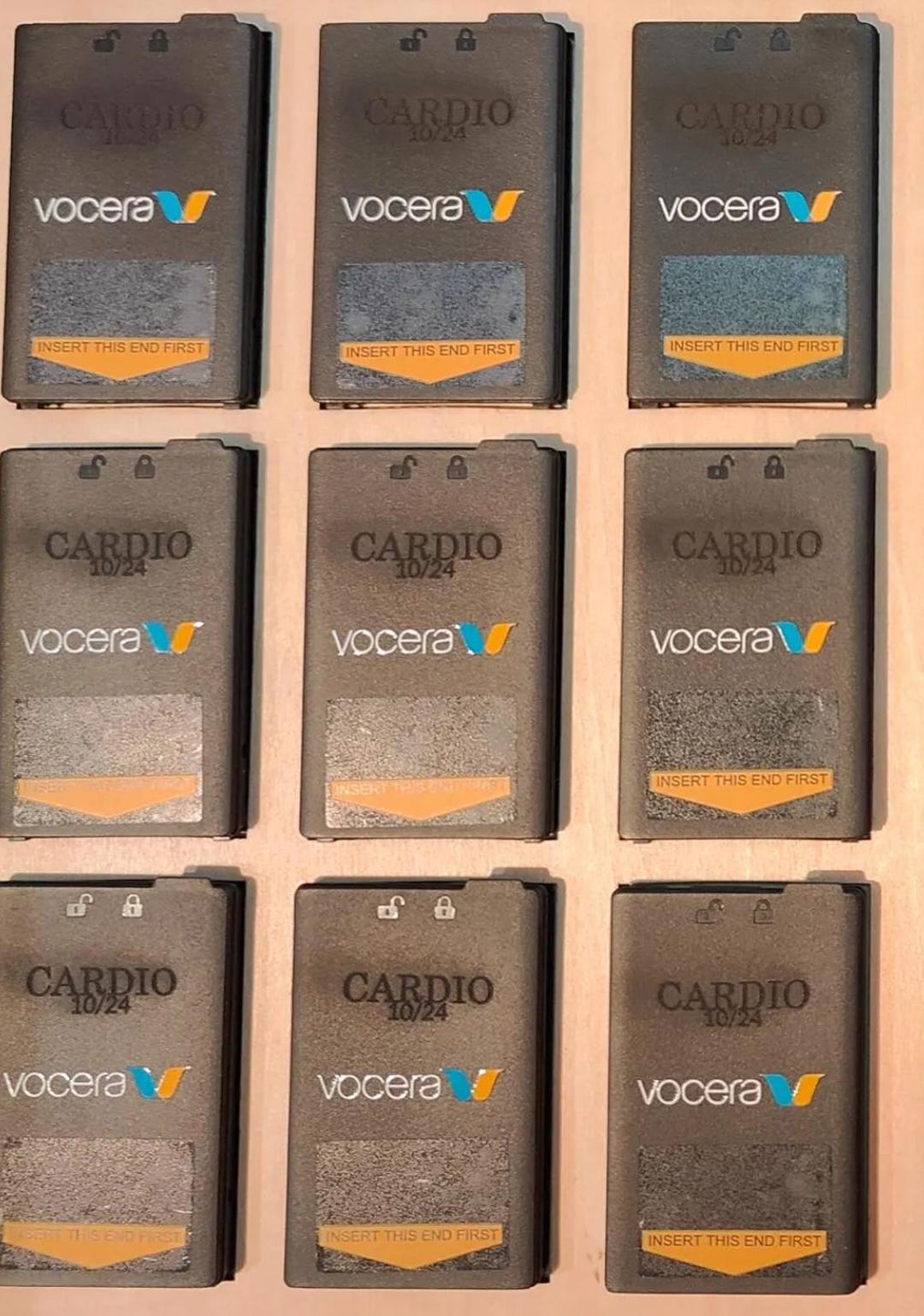 Laser Engraving of Vocera Lithium Batteries - Etsy