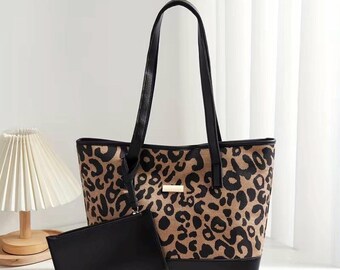 Animal Print Handbag Cheetahpurse Leopard Purse - Etsy