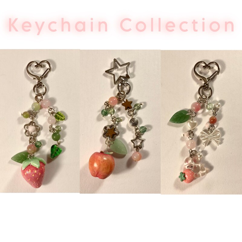 Aesthetic Keychain - Etsy