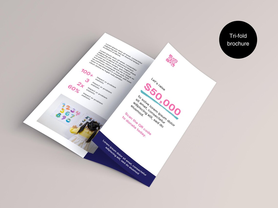 Nonprofit Campaign Mailer Template Bundle: Editable Canva Designs (PDF ...