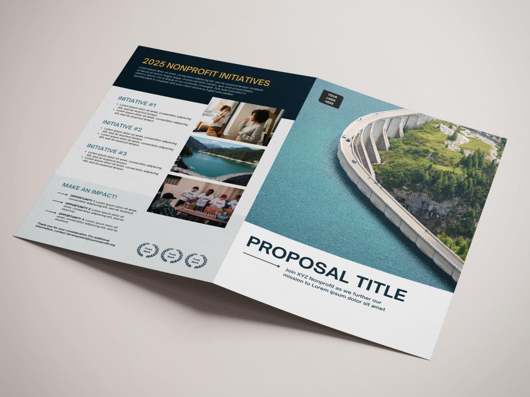 Nonprofit Case Statement Canva Template: US Letter and Bifold (both ...