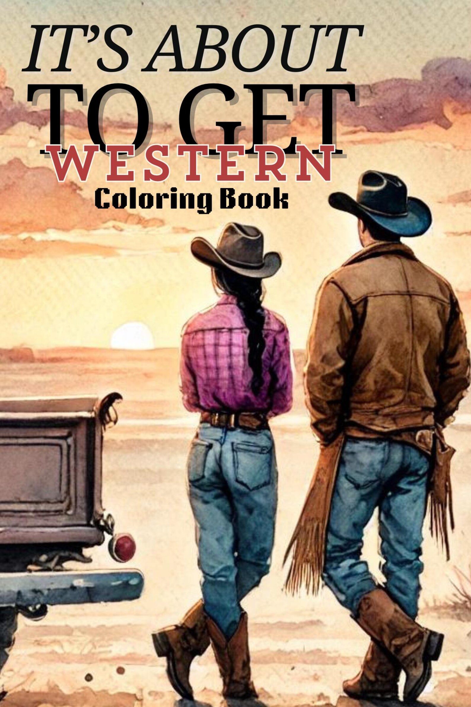 Preppy Western Coloring & Activity Book Digital - Etsy